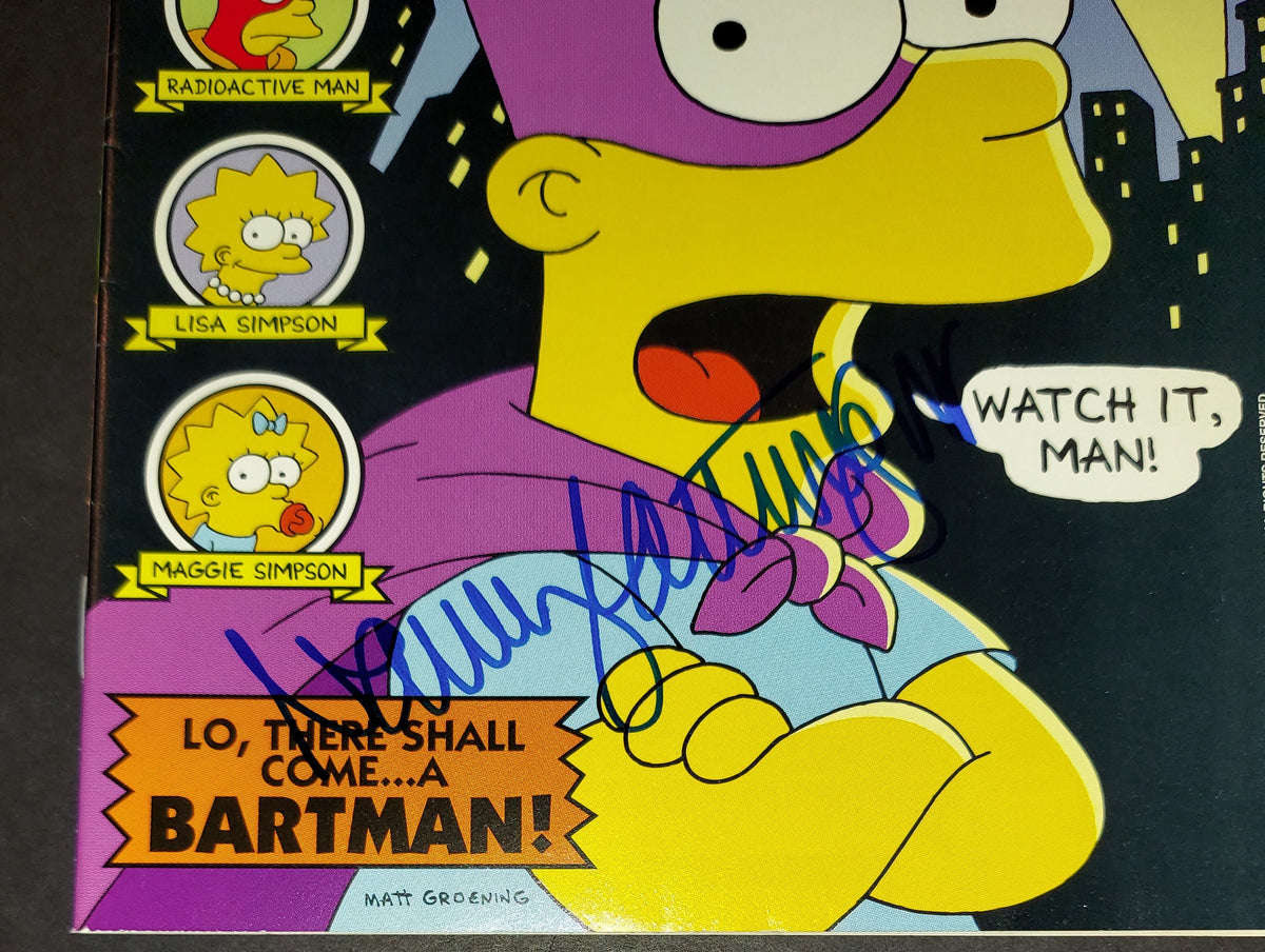 Nancy Cartwright autographed Bartman comic Beckett COA – AZ Autographs ...